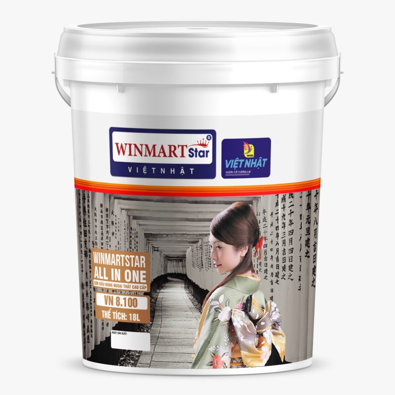 Sơn WINMART - Việt Nhật Group - Sơn Việt Nhật, Nước Giặt, Xả, Tẩy Việt Nhật